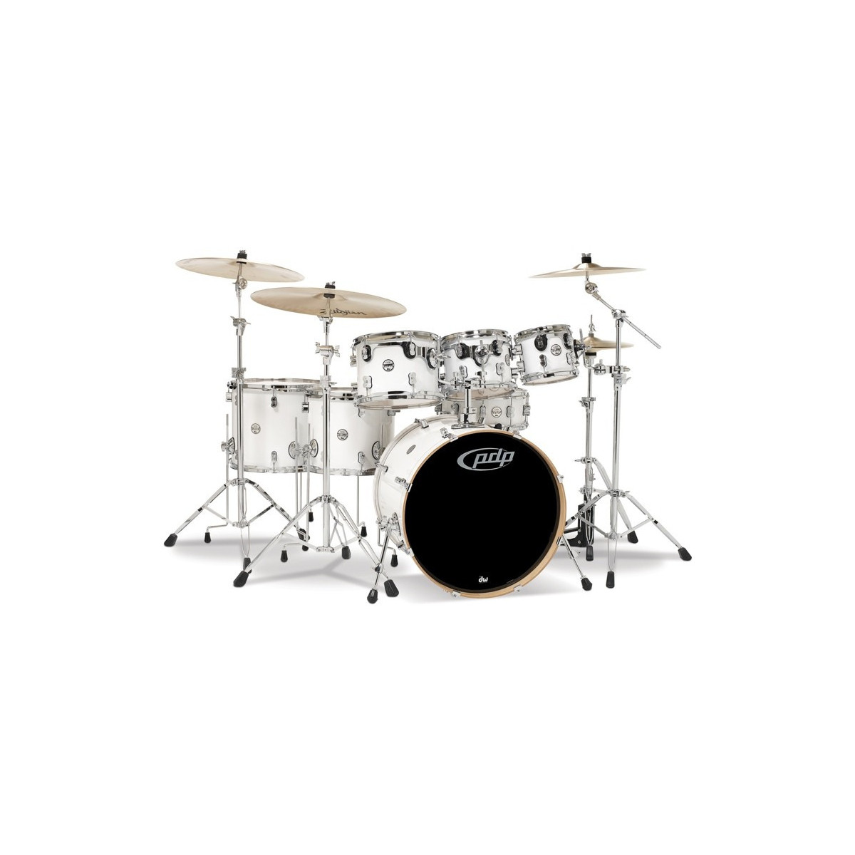 PDP by DW Concept Maple CM7 Pearlescent White, comprar online